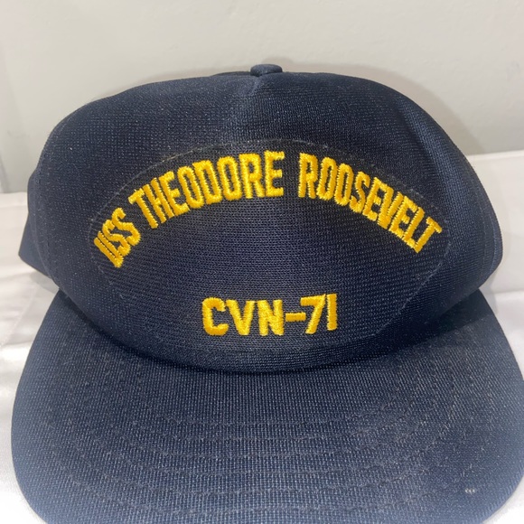 Accessories | Vintage Uss Theodore Roosevelt Cvn71 Hat New Era Pro ...
